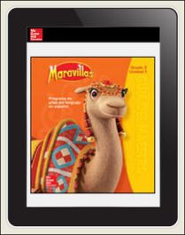 Maravillas Student Workspace (1-Year Subscription), Grade 3