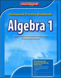 Algebra 1, Homework Practice Workbook