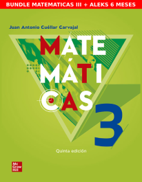 Bundle - ALEKS & Matemáticas III - 6 meses